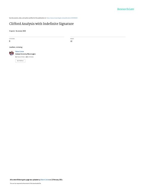 Extending Constructions Of Clifford Analysis To Indefinite Non Degenerate Quadratic Forms