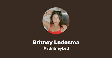 Britney Ledesma Find Britney Ledesma Onlyfans Linktree
