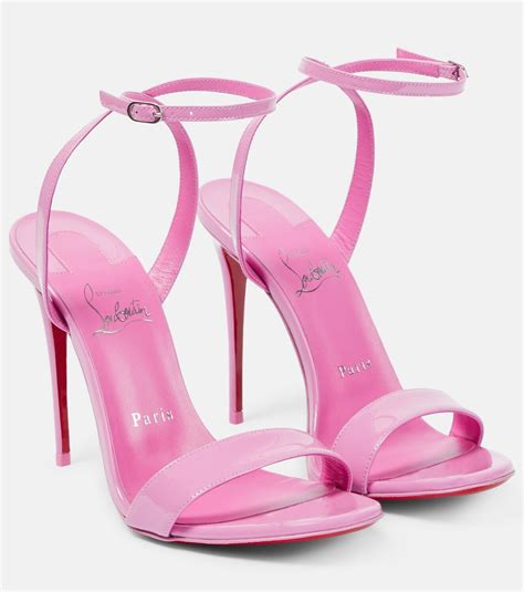 Christian Louboutin Loubigirl Patent Leather Sandals Christian Louboutin