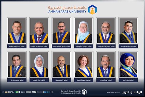 Academic Appointments At Amman Arab University Amman Arab University