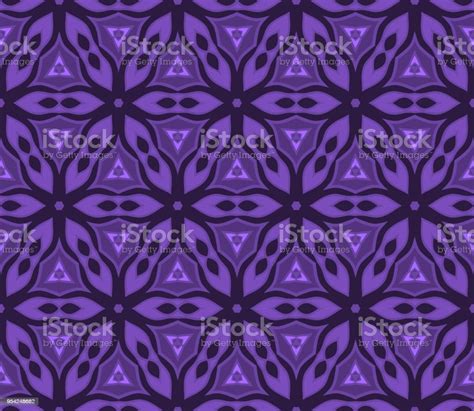 추상적인 기하학적 꽃의 패턴입니다 원활한 벡터 일러스트입니다 디자인에 대 한 인사 카드 배경 벽지 인테리어 디자인 공작새에 대한