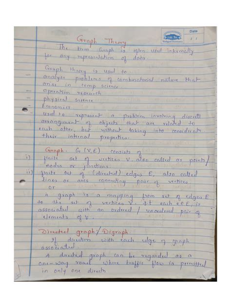 Unit Iv Graphs Notes Pdf