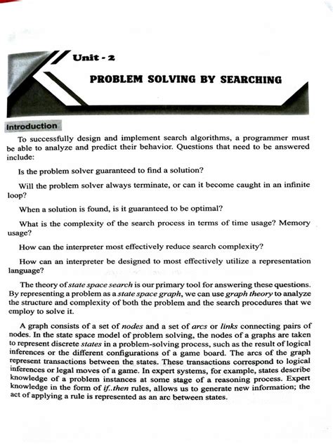 artificial intelligence unit 1 pdf algorithms computational