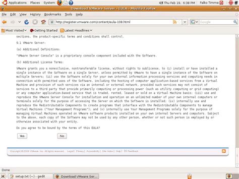 How To Install Vmware Server 10x On An Ubuntu 810 Desktop