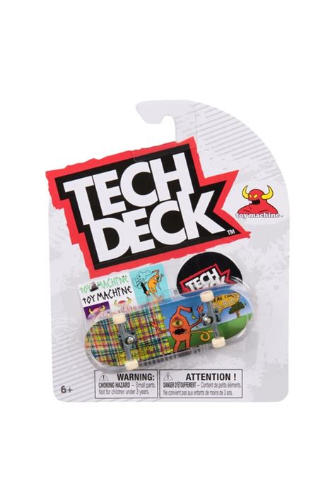 Toyfest Tech Deck Toy Machine Ed Templeton Karakter Grafik Parmak