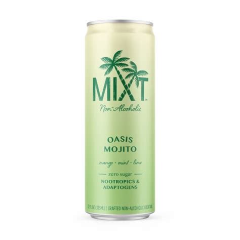 Mixt Non Alcoholic Oasis Mojito 12 Fl Oz Fred Meyer