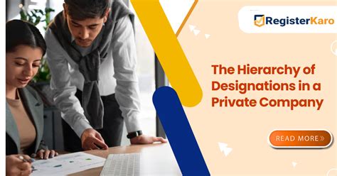 Hierarchy In Private Company Designation And Roles Explained
