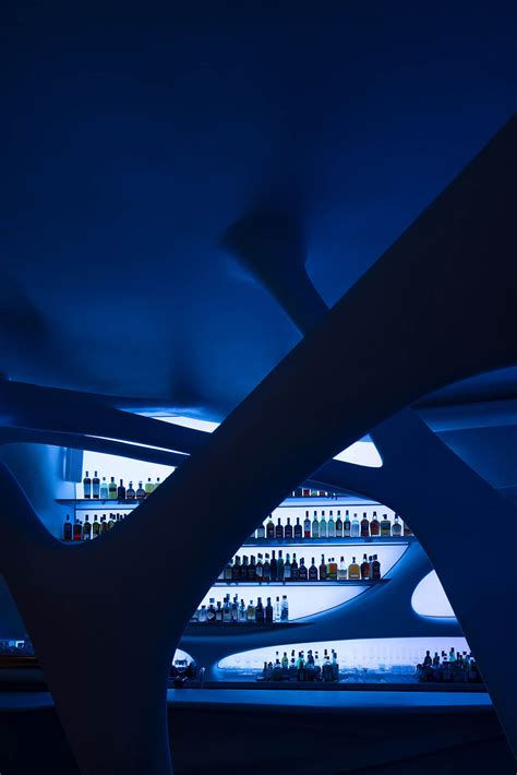 Neuron Like Interior By Ad Architecture Combines Purity And Complexity