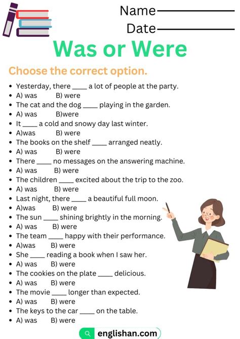 Was Were Worksheets Mcqs English Grammar Worksheets English Grammar Worksheets English