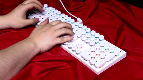 Abko Hacker K840 타건 영상 Youtube