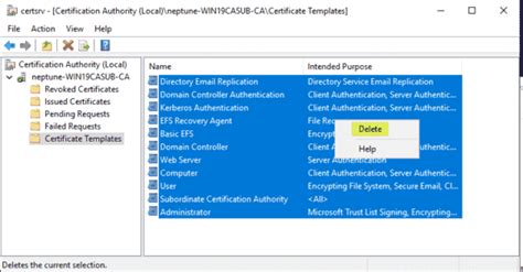 Remove An Old Windows Certificate Authority 4sysops