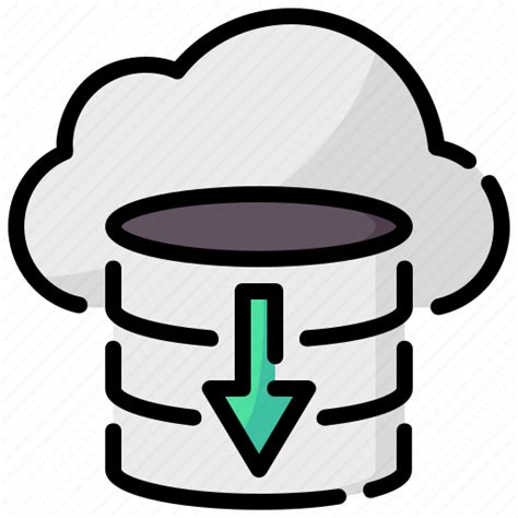 Hosting Download Database Server Icon Download On Iconfinder