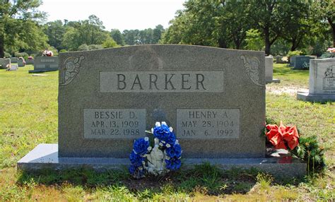 Henry Arthur Barker Sr 1904 1992 Find A Grave Memorial