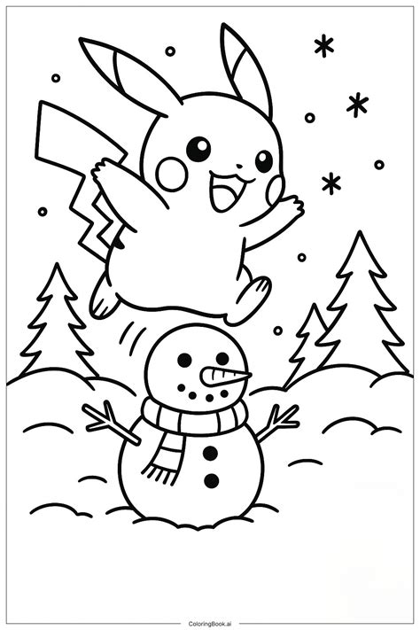 피카츄 색칠공부 94장 무료 Pdf・png 출력