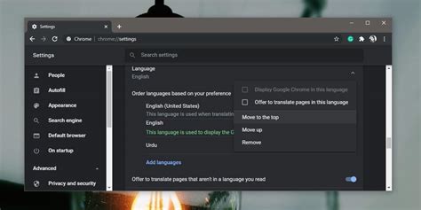 How To Change The Language In Chrome