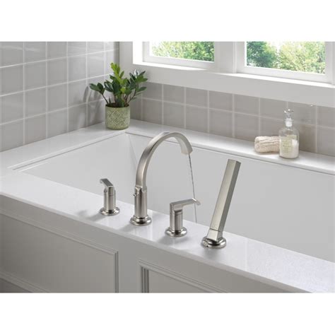 Delta Lumicoat Stainless 1 Handle Lever Bathroom Sink Faucet Handle In