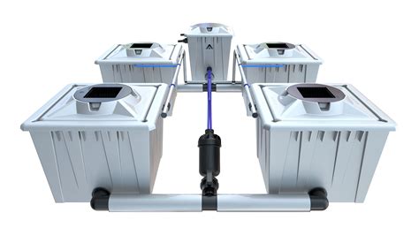 Pot RDWC Recirculating System ALIEN Hydroponics