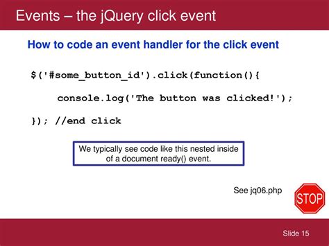 An Introduction To Jquery Ppt Download