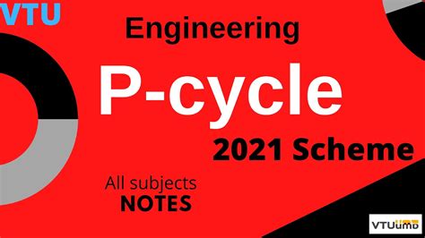 Vtu Scheme P Cycle Notes First Sem Pdf