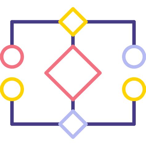 Data Modelling Generic Color Outline Icon