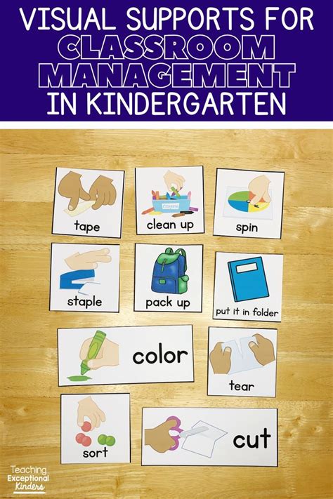 The Benefits Of Using Classroom Management Visuals In Kindergarten In