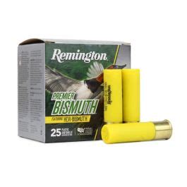 Remington Premier Bismuth 20 Gauge 3 1 18 Oz 3 Shot