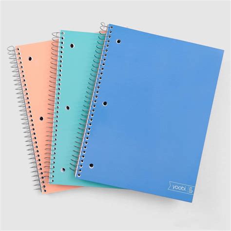 Spiral Notebook 3 Pack Artofit