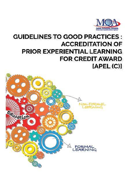 Apel C Guidelines To Good Practices Ggp Mqa Pdf Educational