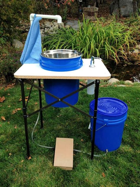 Portable Camp Kitchen With Sink