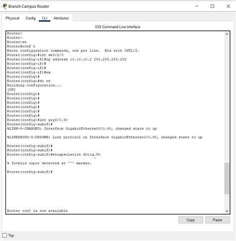 Solved I Am Not Able To Run Encapsulation Command Cisco Community