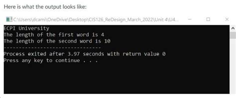 Solved Write A C Program It Is Important To Match The C Chegg