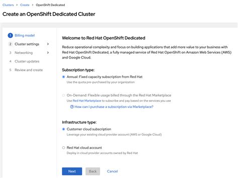 Creating A OSD In GCP With Existing VPCs Red Hat Cloud Experts Documentation