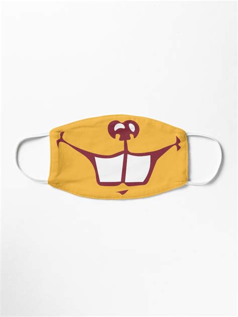 Goldy Gopher Face Mask By Annblebee Redbubble