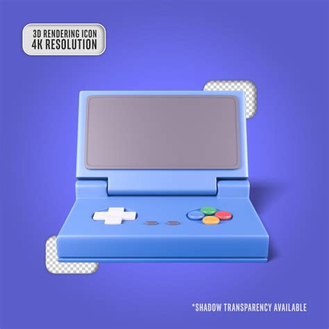 Premium Psd 3d Render Illustration Game Console Isolated Icon