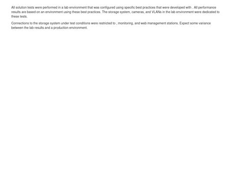 Bandwidth Sizing Guidelines Sizing Guide—dell Emc Storage With Bosch Video Management System