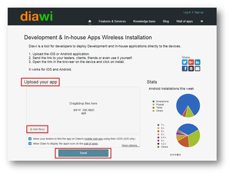 How To Download Your Androidios App From Diawi Link Knowband Blog