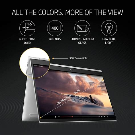 Hp Envy X Bf Tu Laptop Launched In India Th Gen Intel Core I U Oled Gb