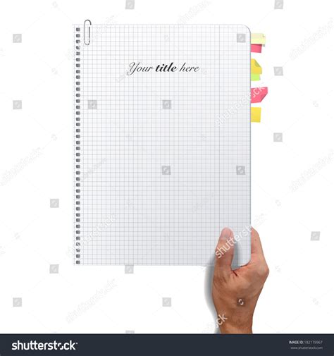 Ring Binder With Separator Sheet Over Royalty Free Licensable Stock Vectors Vector Art