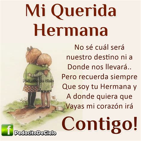 Bienvenidos Querida Hermana