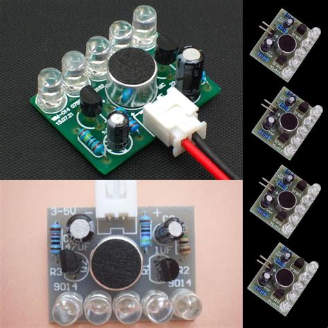 Be Sound Control Led Melody Light Kit Diy Electronic Production Training Hot F5m9