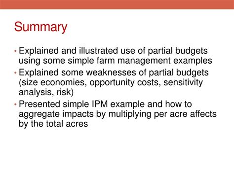 Ppt Partial Budgeting Powerpoint Presentation Free Download Id1655010