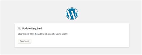 The WordPress No Update Required Loop David Waumsley