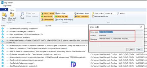 How To Fix Configmgr Client Install Error 0000052e