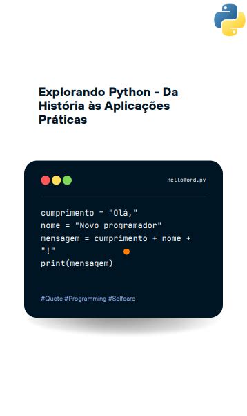 Explorando Python Da História às Aplicações Práticas Matheus Al