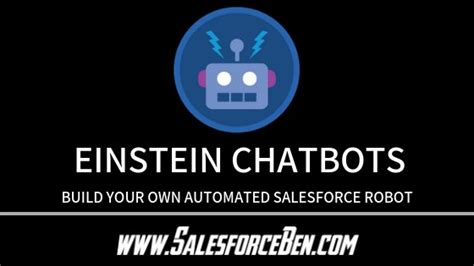 James Boutel On Linkedin Einstein Chatbots Build Your Own Automated