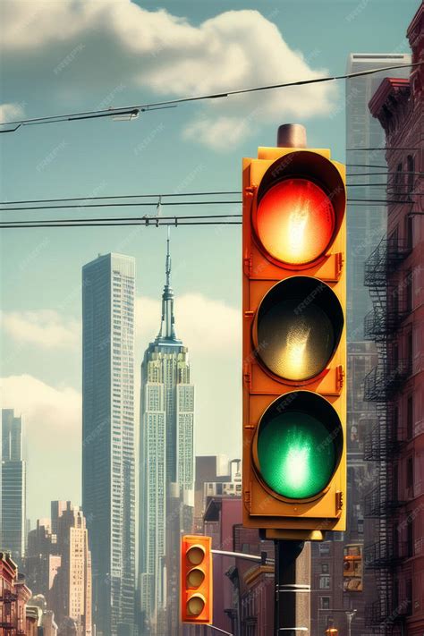 a semaphore traffic control and regulation concept premium ai