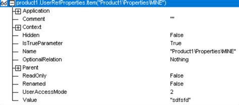 Accessing User Defined Properties In Catia Using Vba Code Stack Overflow