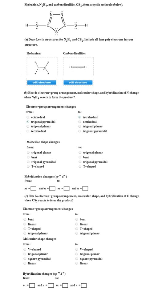 Lewis Structure For Hydrazine