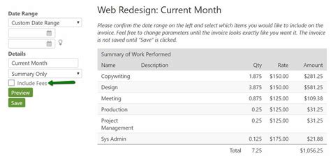 Including Expenses On Invoices Intervals Help Documentation