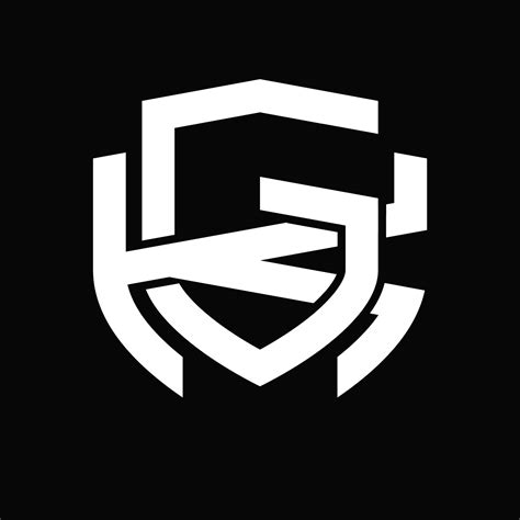 Gk Logo Monogram Vintage Design Template 16569267 Vector Art At Vecteezy